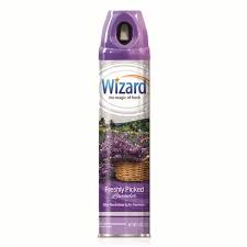 WIZARD AIR Freshener Spray Lavender 10oz /12 | PJ DISTRIBUTORS